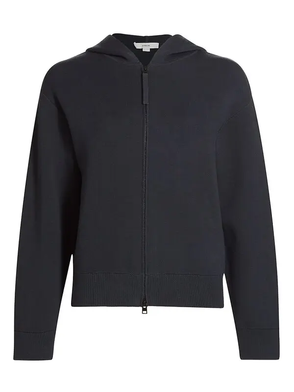 Vince Zip-front Hoodie