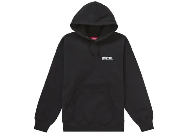 Supreme Anarchy Hooded Sweatshirt - Black