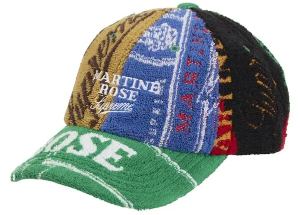 Supreme Martine Rose Towel 6-panel Cap - Multicolor