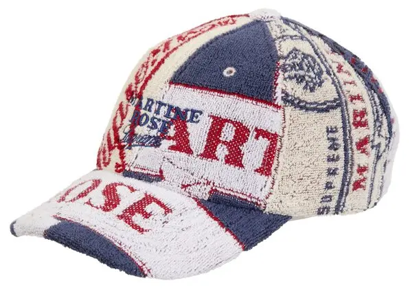 Supreme Martine Rose Towel 6 Panel Cap - White