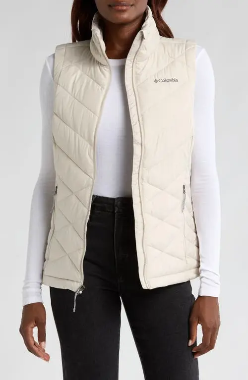 Columbia Heavenly Ii Quilted Vest - Dark Stone