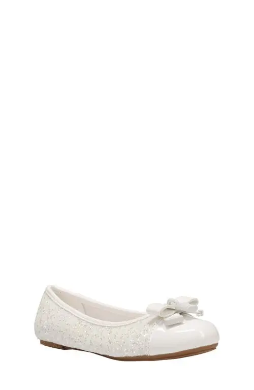 Michael Kors Kenya Lock Glitter Ballet Flat