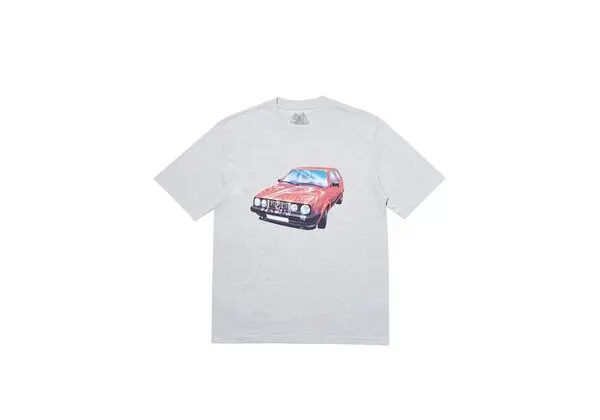 PALACE Gt Alight T-shirt - Grey Marl