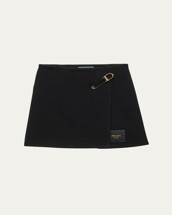 Prada Twill Mini Skirt