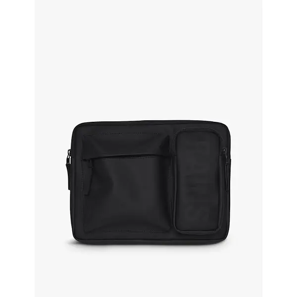 Rains Texel Coated-shell 14 Laptop Case - Black