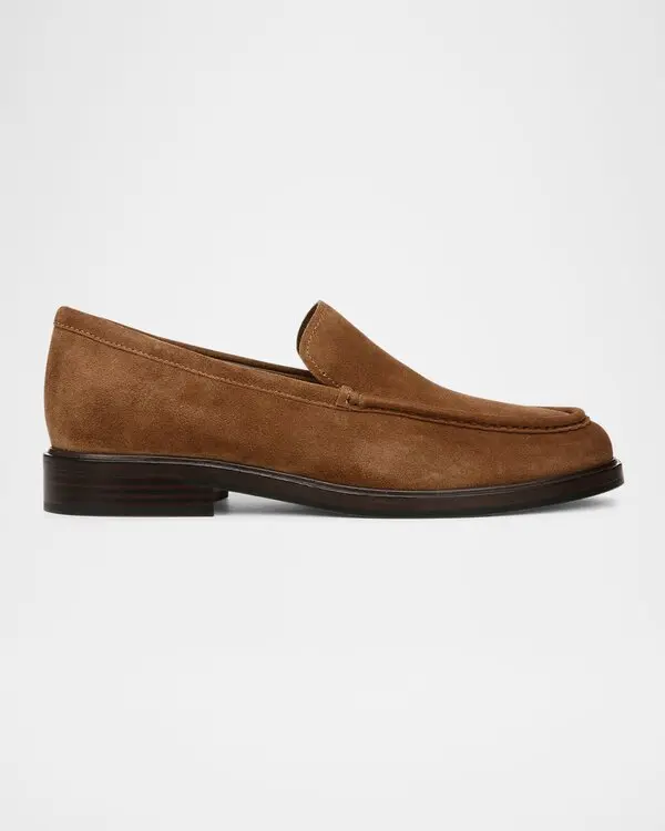 Vince Rafael Suede Loafers - New Camel