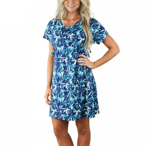 UV SKINZ Short Cover-up - Tie-dye Burst