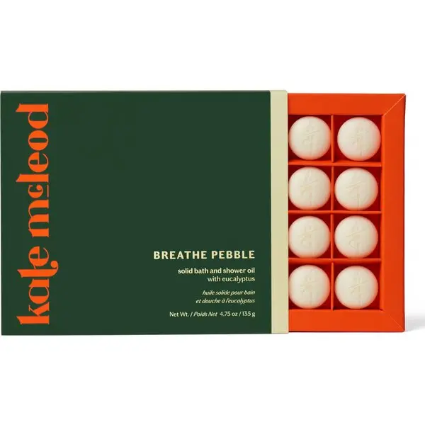 KATE MCLEOD Breathe Pebbledeep Moisturizing Solid Bath & Shower Oil - No Color