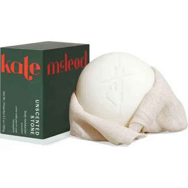 KATE MCLEOD The Daily Body Stone – Unscented Body Moisturizer Bar - Refill