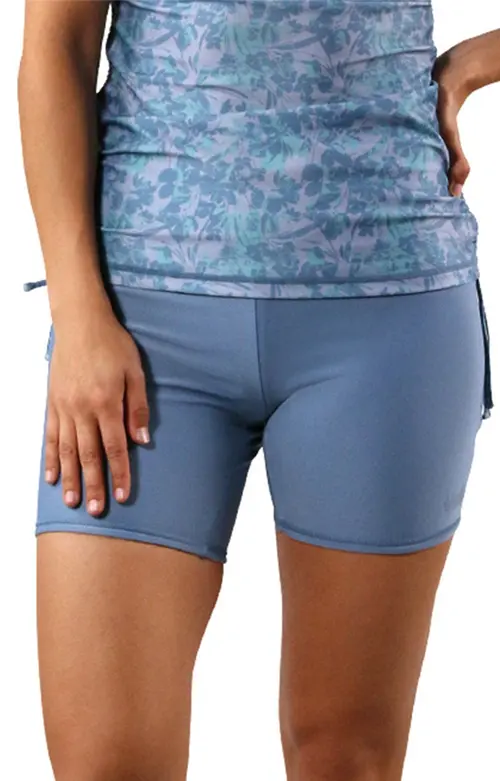UV SKINZ Reversible Active Swim Shorts - Baltic/seaglass