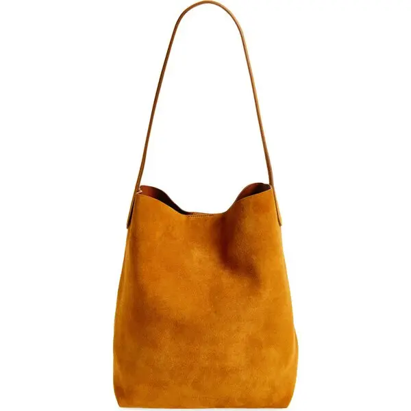 MANSUR GAVRIEL Everyday Cabas Suede Hobo Bag - Cuoio