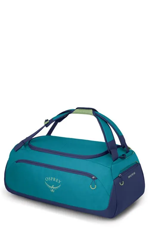 OSPREY Daylite 60-liter Duffle Bag - Blue Spikemoss/ Alkaline