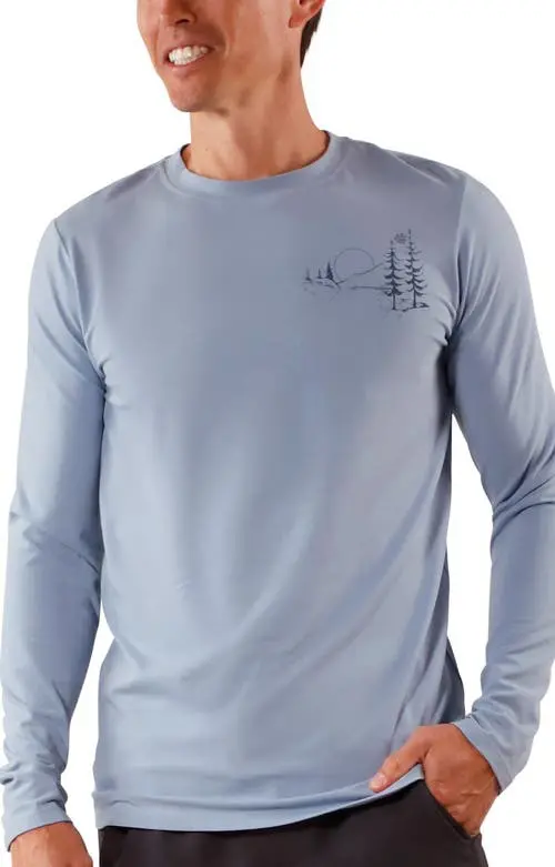 UV SKINZ Long Sleeve Everyday Tee - Moon Dust
