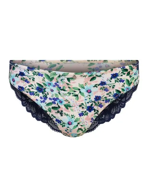 ADORE ME Mathilda Bikini Panties - Floral White