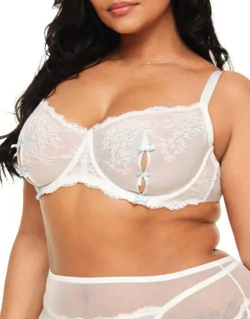 ADORE ME Margeaux Unlined Balconette Bra - White