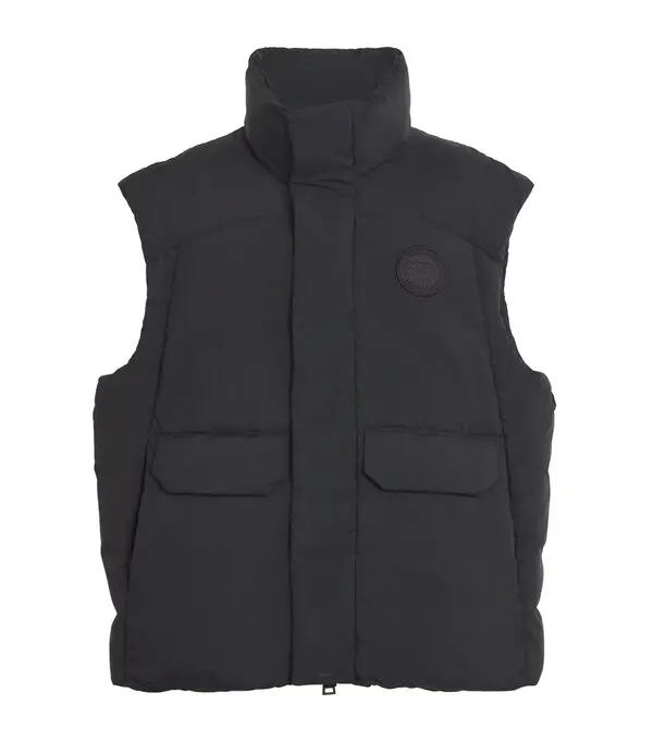 Canada Goose Down-filled Wilu Puffer Gilet - Black