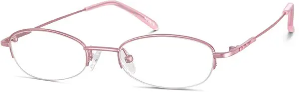 Zenni Lightweight Oval Eyeglasses With Stainless Steel Frame