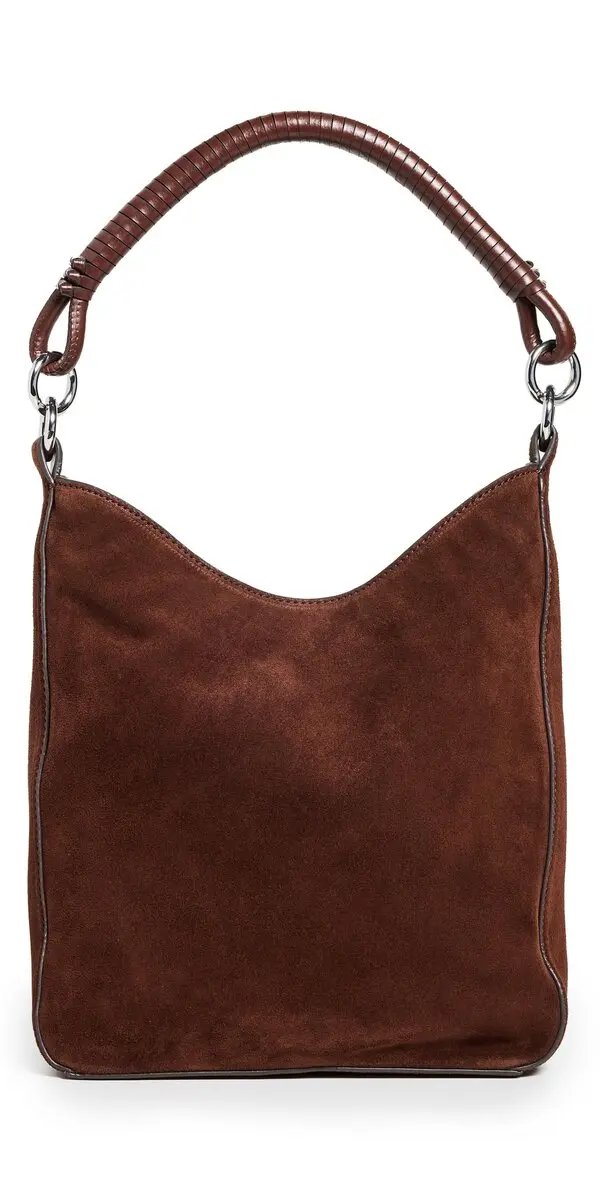 Staud Mel Shoulder Bag - Mahogany