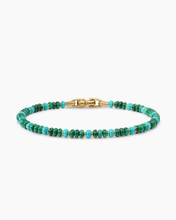 David Yurman Spiritual Bead Bracelet - Malachite