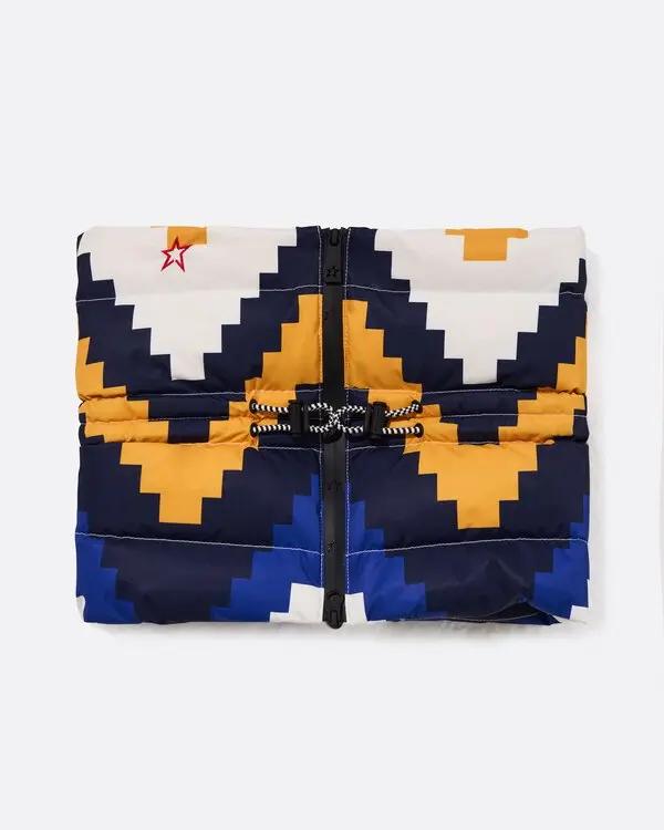 Perfect Moment Chevron Down Neck Warmer