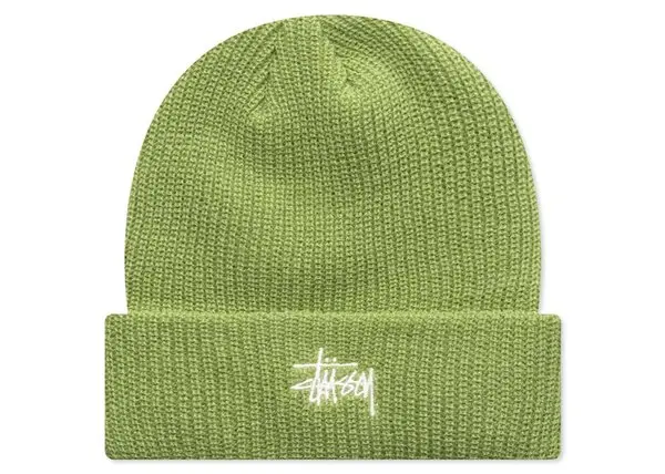 StÜssy Basic Cuff Beanie - Dark Mint