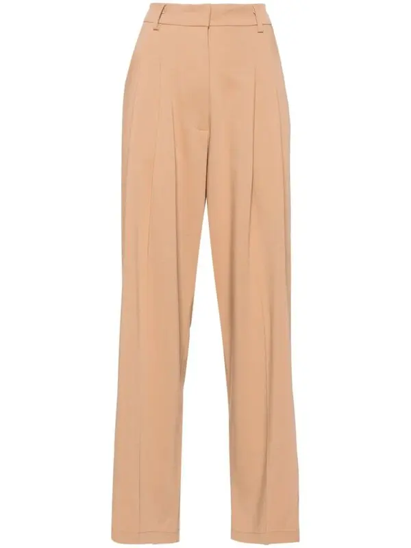 FORTE_FORTE Dart-detailed Tapered Trousers