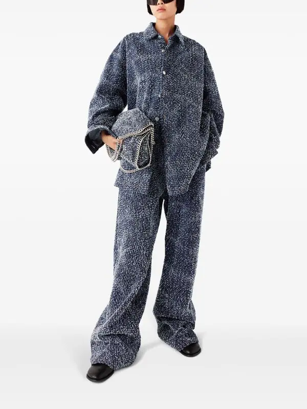 Stella McCartney Bouclé Oversized Coat