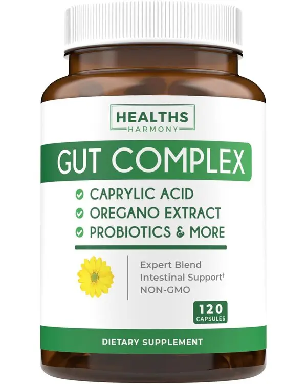 HEALTHS HARMONY Gut Complex With Caprylic Acid - No Color