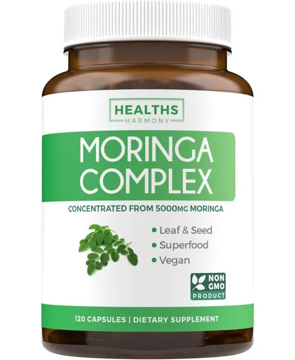 HEALTHS HARMONY Moringa Capsules High Strength 5