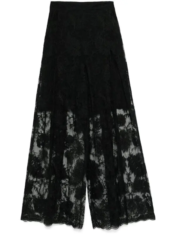 Ermanno Scervino Lace Palazzo Pants