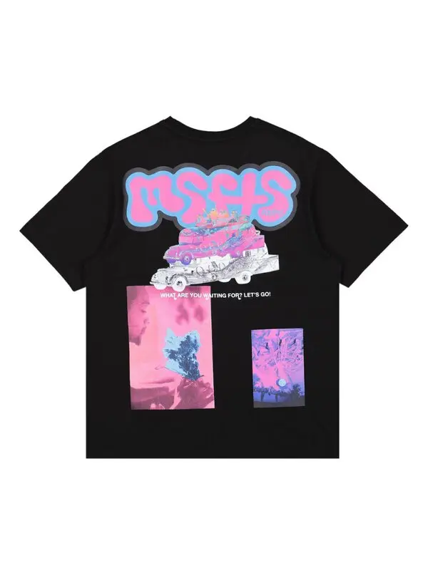 MSFTS Graphic-print Cotton T-shirt