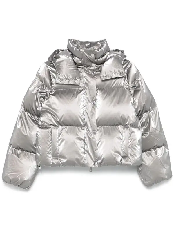 Elisabetta Franchi Cropped Puffer Jacket