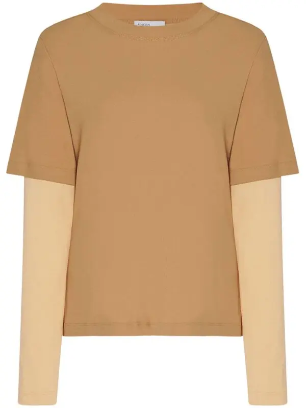 Rosetta Getty Layered T-shirt