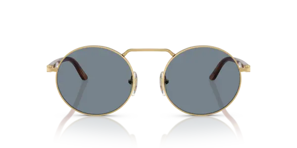 Persol Round Frame Sunglasses - Light Blue