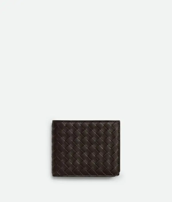 Bottega Veneta Intrecciato Piccolo Bi-fold Wallet - Fondant