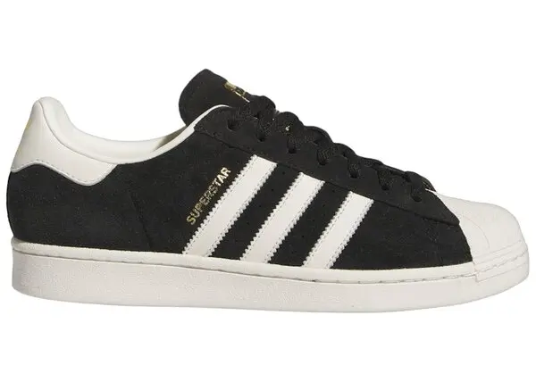 Adidas Superstar Sneakers - Core Black/off White/gold Metallic