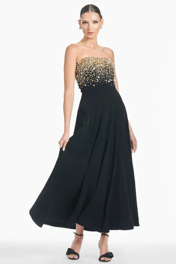 Sachin & Babi Bettany Embellished Gown
