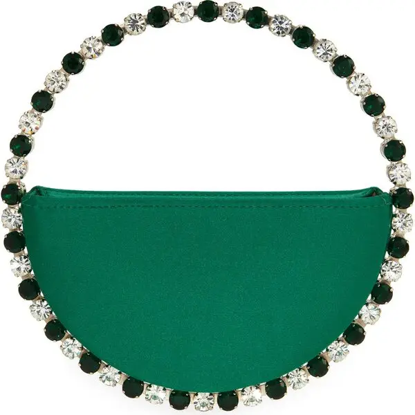 L’ALINGI Eternity Embellished Satin Clutch