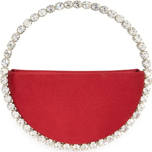L’ALINGI Eternity Embellished Satin Clutch