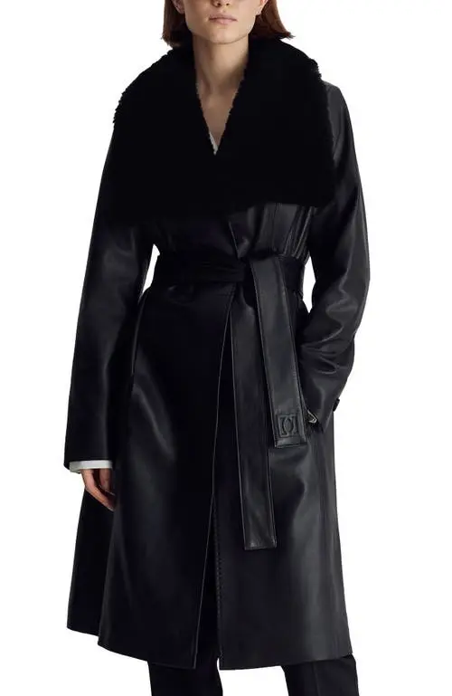 Dawn Levy Nina Leather Coat