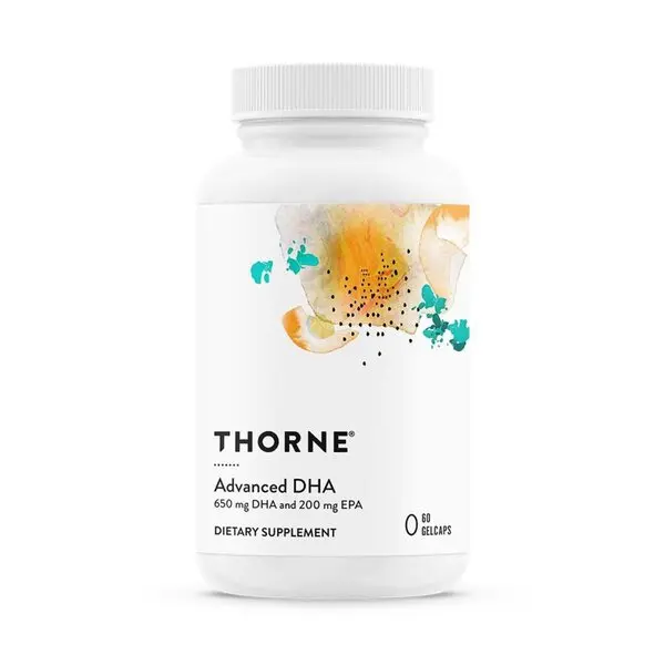 THORNE Advanced Dha 60 Gelcaps