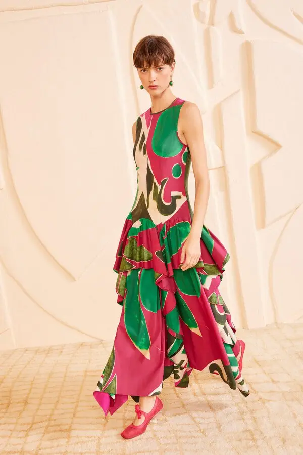 Ulla Johnson Mural Maxi Dress - Palingenesis