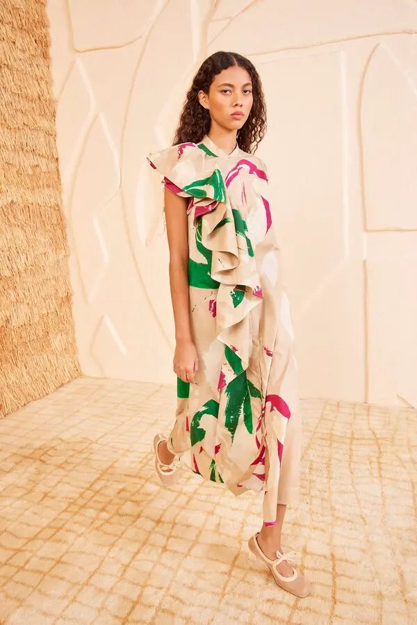 Ulla Johnson Lee Midi Dress - Comet