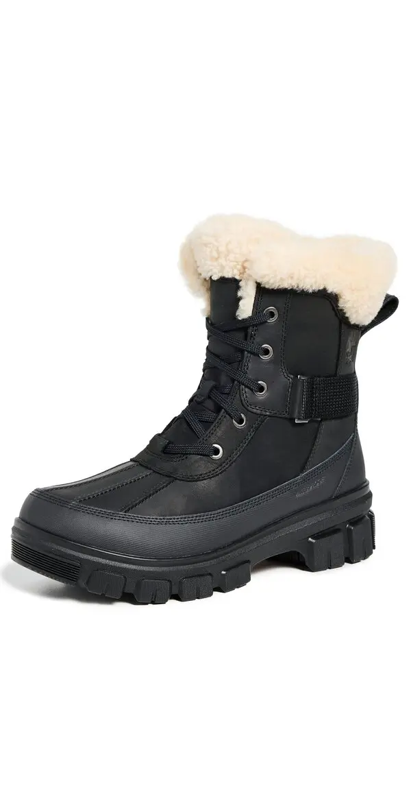 Sorel Tivoli Iv Parc Waterproof Boots - Black, Sea Salt