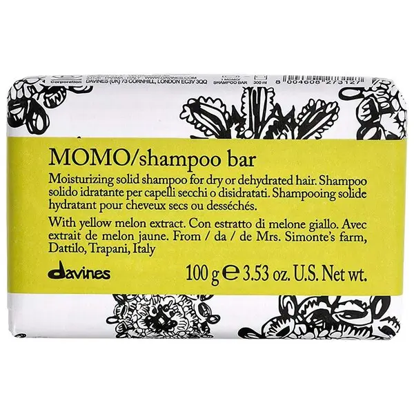 DAVINES Momo Hydrating Shampoo Bar For Dry Hair