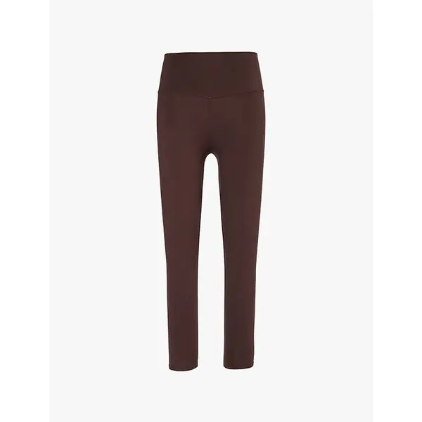 Varley Freesoft High-rise Stretch-woven Leggings - Coffee Bean