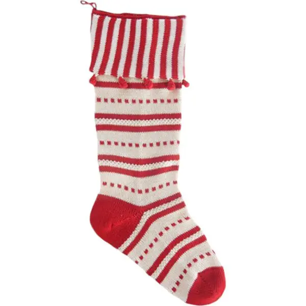 MELANGE COLLECTION Candy Cuff Stocking