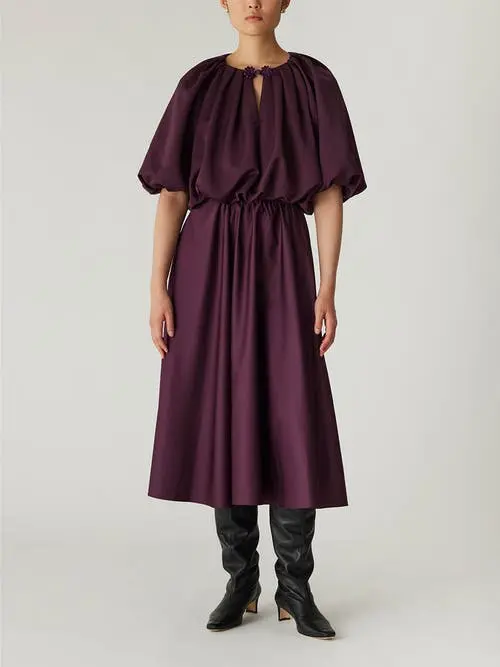 Rebecca Taylor Techy Sateen Skirt