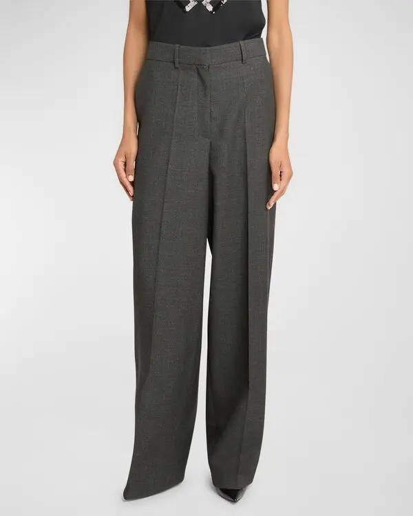 Givenchy Tailored Straight-leg Wool Trousers