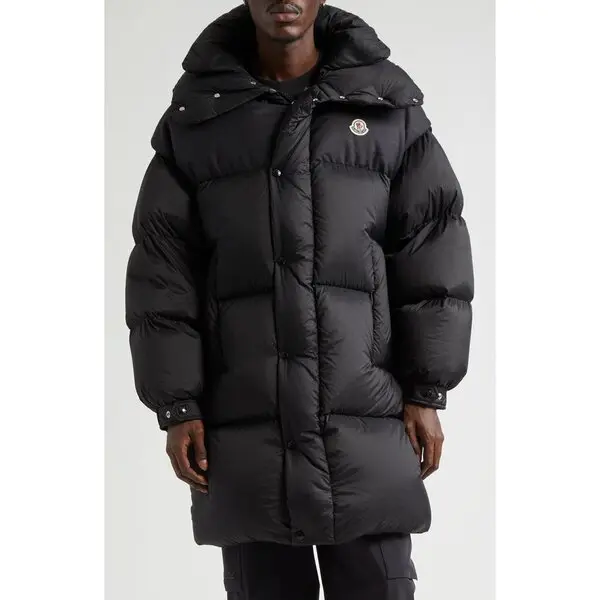 Moncler Verone Longline Down Puffer Parka
